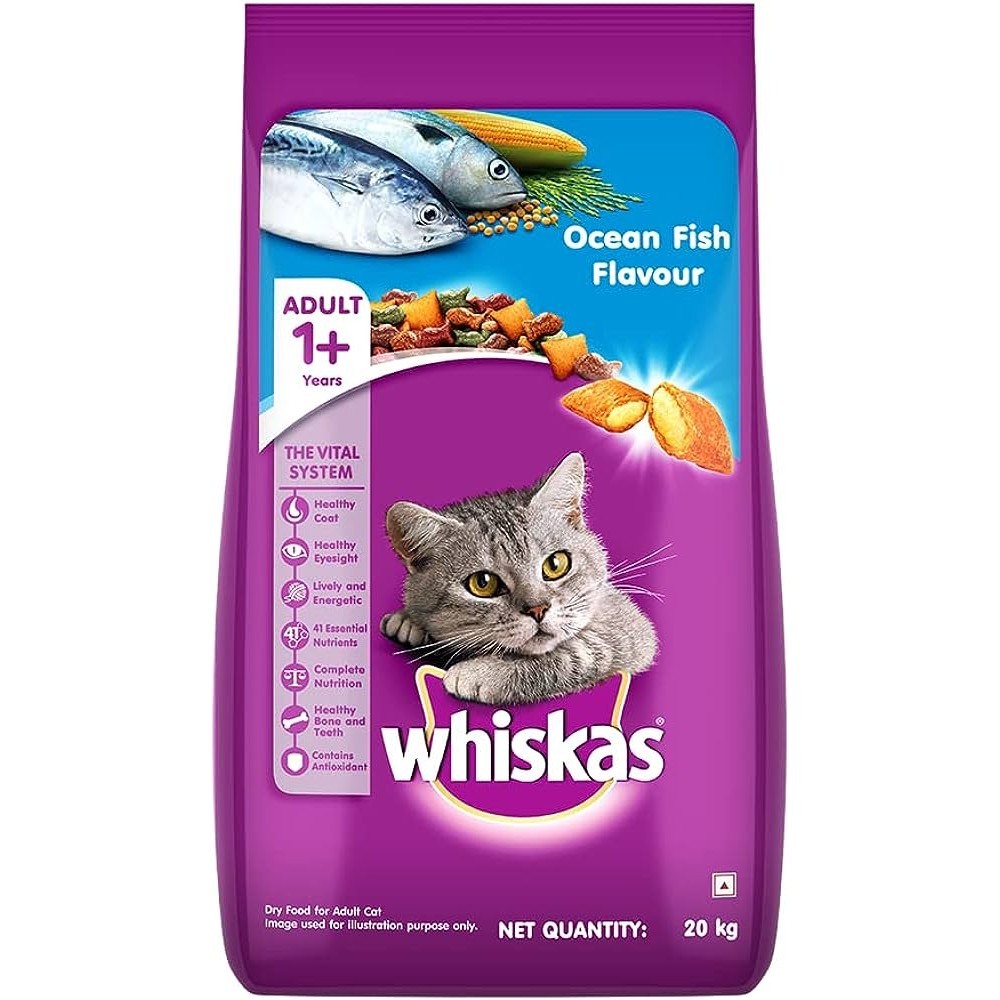 Jual Whiskas Adult Ocean Fish 20 Kilo | Shopee Indonesia