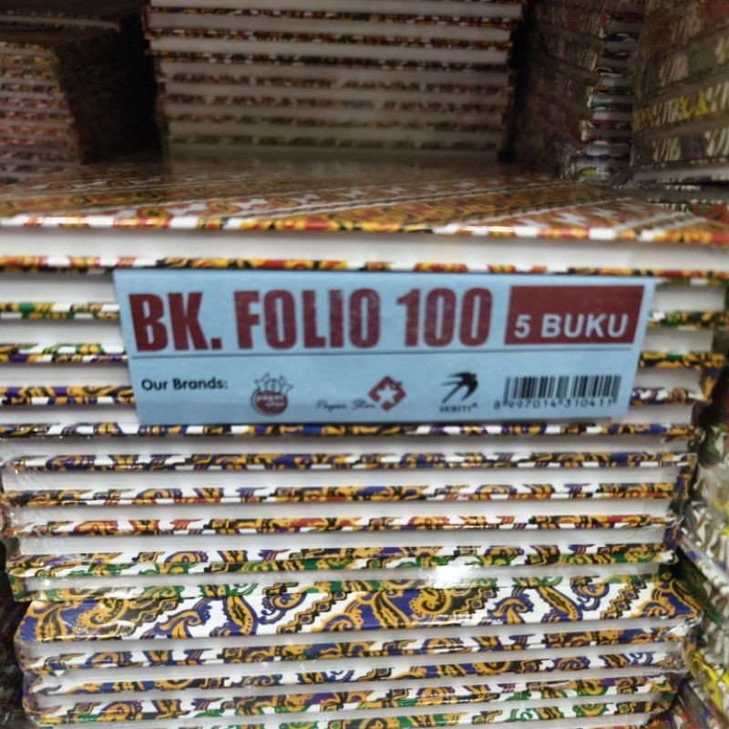 Jual buku tulis batik FOLIO isi 100/200lembar/paperstar/sriti/narita | Shopee Indonesia
