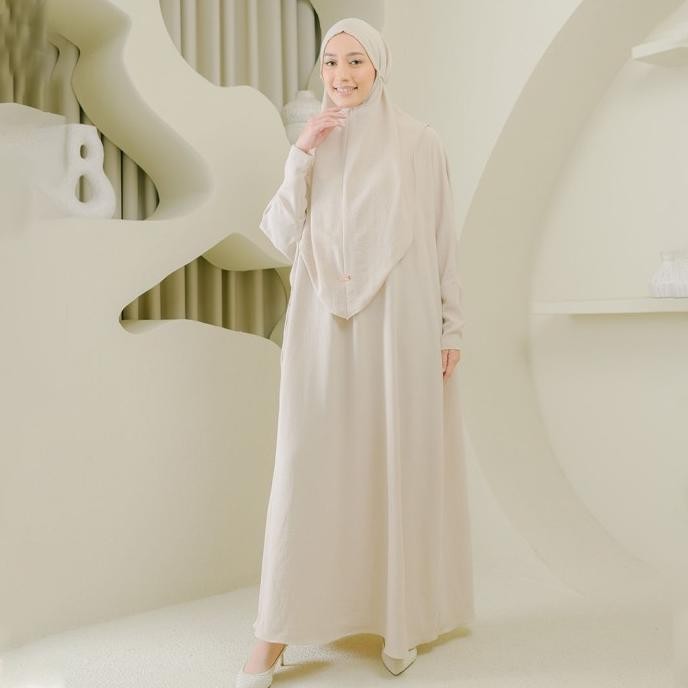Jual Lozy Hijab - Hafsha Abaya Set (Gamis Abaya Set Kerudung) | Shopee Indonesia