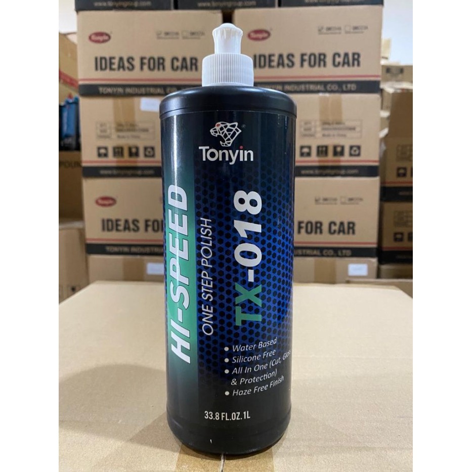 Jual Harga Promo 1000Ml Tonyin Hi-Speed One Step Polish Tx-018 (3 In 1) | Shopee Indonesia