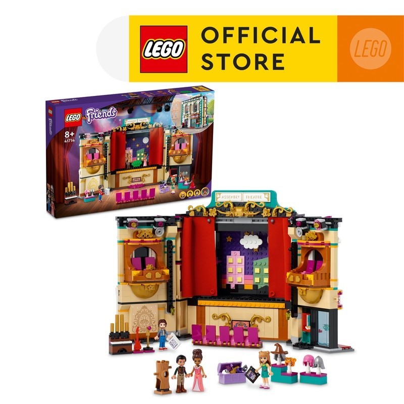 Jual LEGO Friends 41714 Andrea’s Theatre School Building Kit (1,154 ...