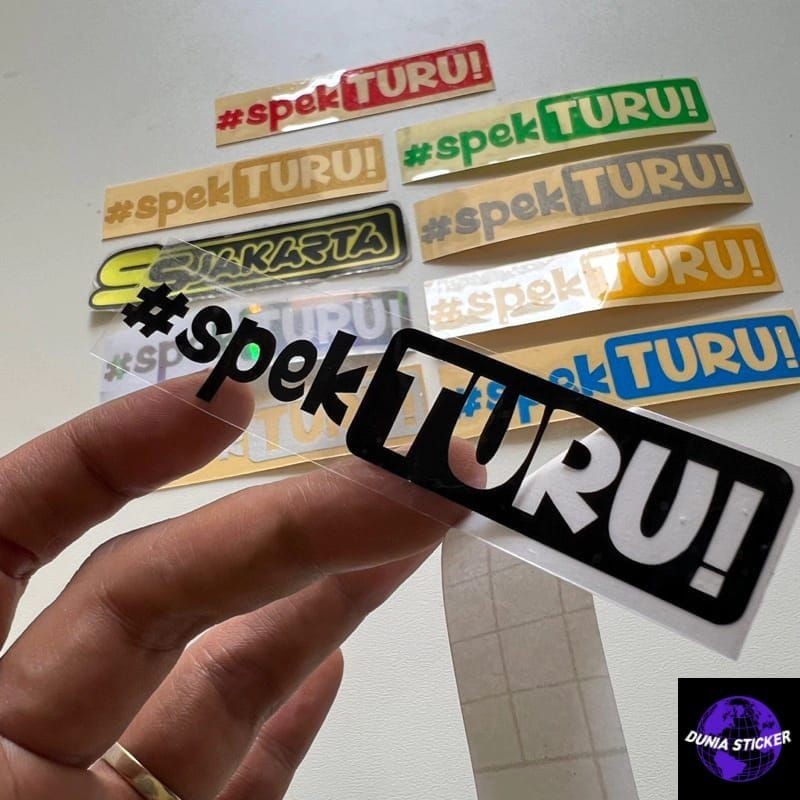 Jual Stiker Spek Turu Sticker Cutting Stiker Motor Murah Sticker Racing ...