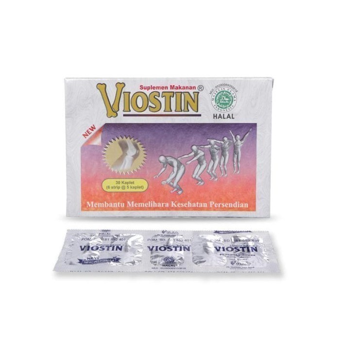 Jual Viostin DS untuk Memelihara Kesehatan Persendian (5 Kapsul ...