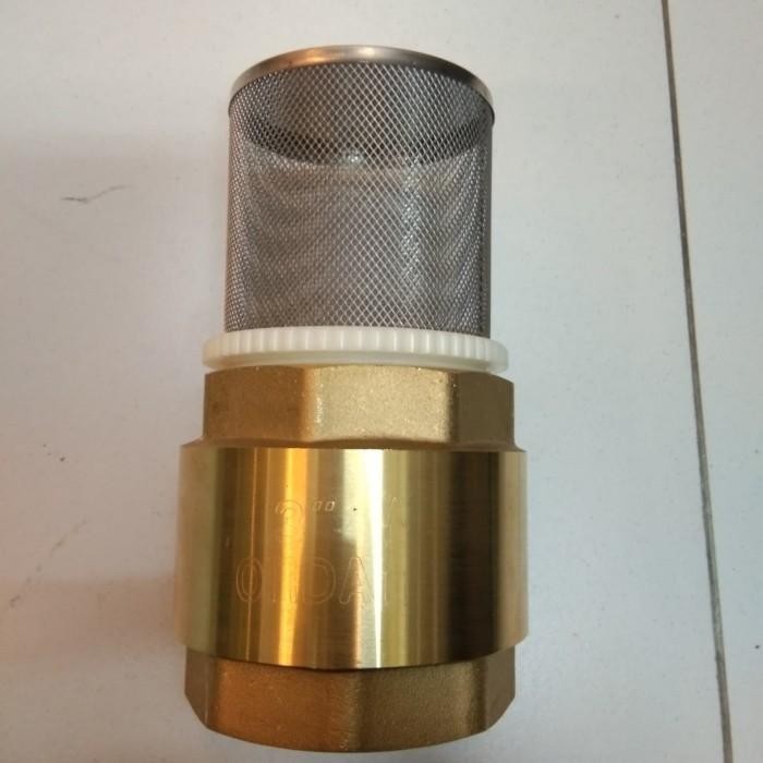 Jual Foot Valve Kuningan 1/2" Inch Onda Original | Shopee Indonesia