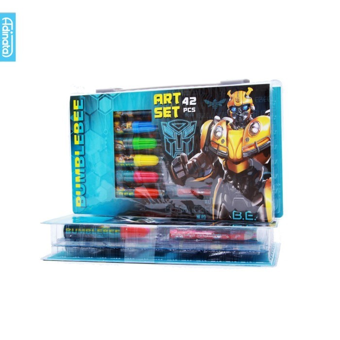 Jual Transformer Art Set 42 Pcs / Alat Mewarnai / Crayon (Movie ...