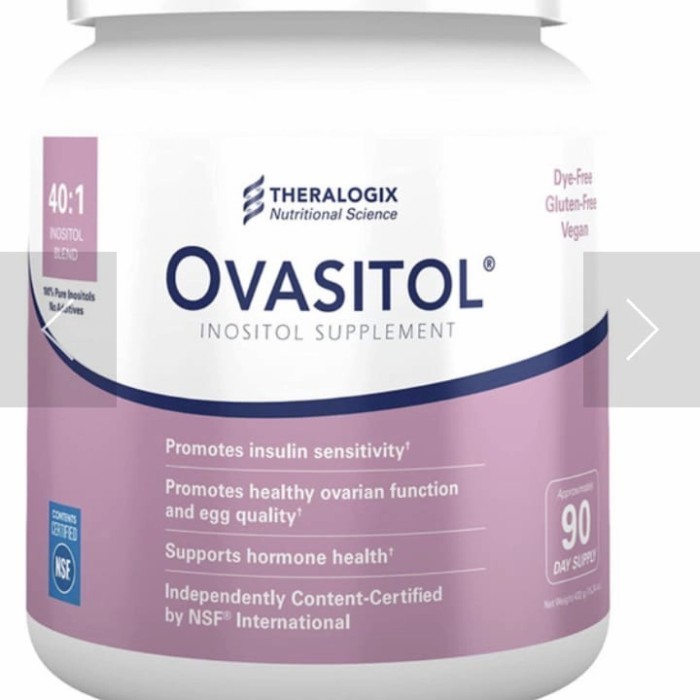 Jual Ovasitol Inositol supplement powder 90 days supply original USA ...
