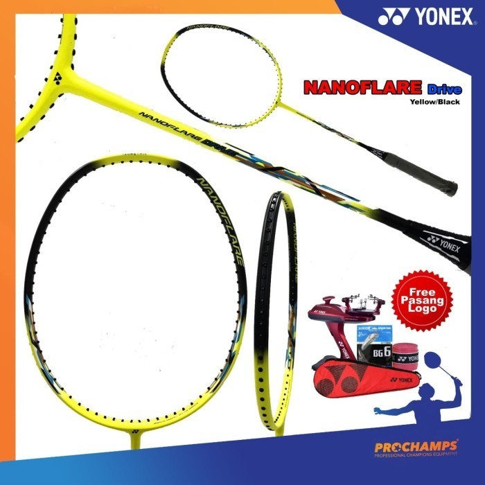 Jual Yonex Nanoflare Drive Raket Badminton Original | Shopee Indonesia