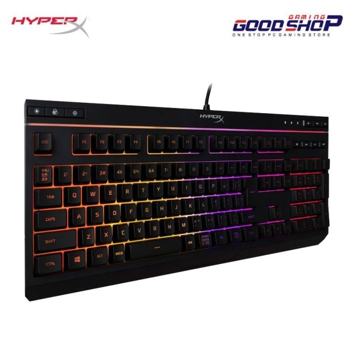 Jual Hyperx Alloy Core Rgb Membrane Gaming Keyboard Shopee Indonesia