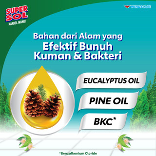 Jual Supersol Pembersih Lantai Karbol Cemara Pine Pouch 750 ml | Shopee ...