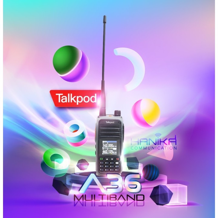 Jual Talkpod A36Plus Ht Multi Band Uv37 Airband Vhf Uhf A36 A36P Radio | Shopee Indonesia