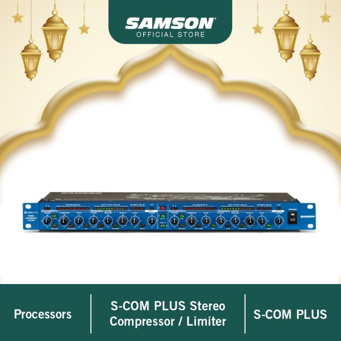 Jual Samson S-Com Plus Stereo Compressor / Limiter | Shopee Indonesia