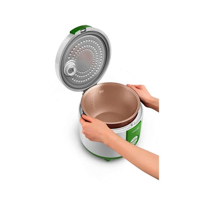 Jual Philips Rice Cooker 2L - Hijau - Hd3119/30 - 400 Watt | Shopee ...