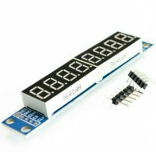 Jual Digital Display Control Module MAX7219 8x7 Segment For Uno r3 Mega ...
