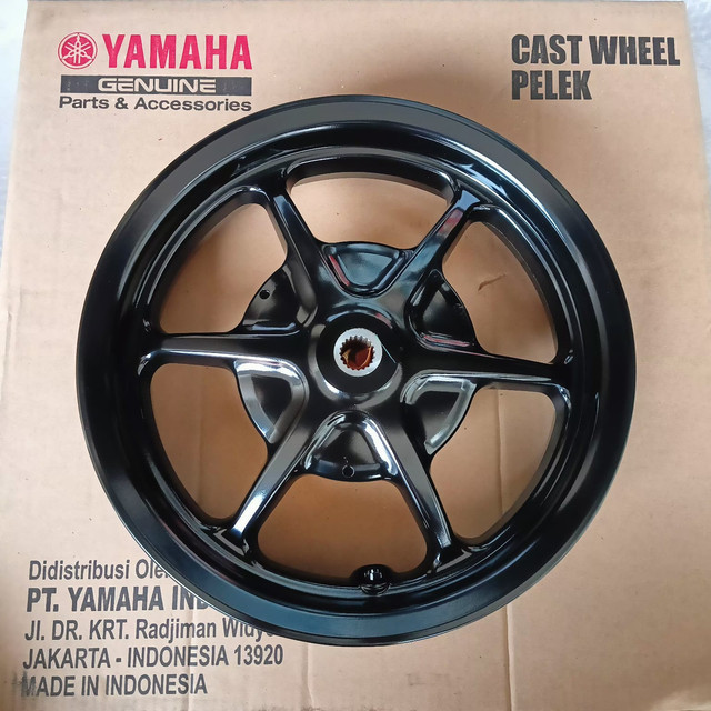 Jual Velg Cw Cast Wheel Belakang Rr Grand Filano Black YGP B5D-F5338-10 ...