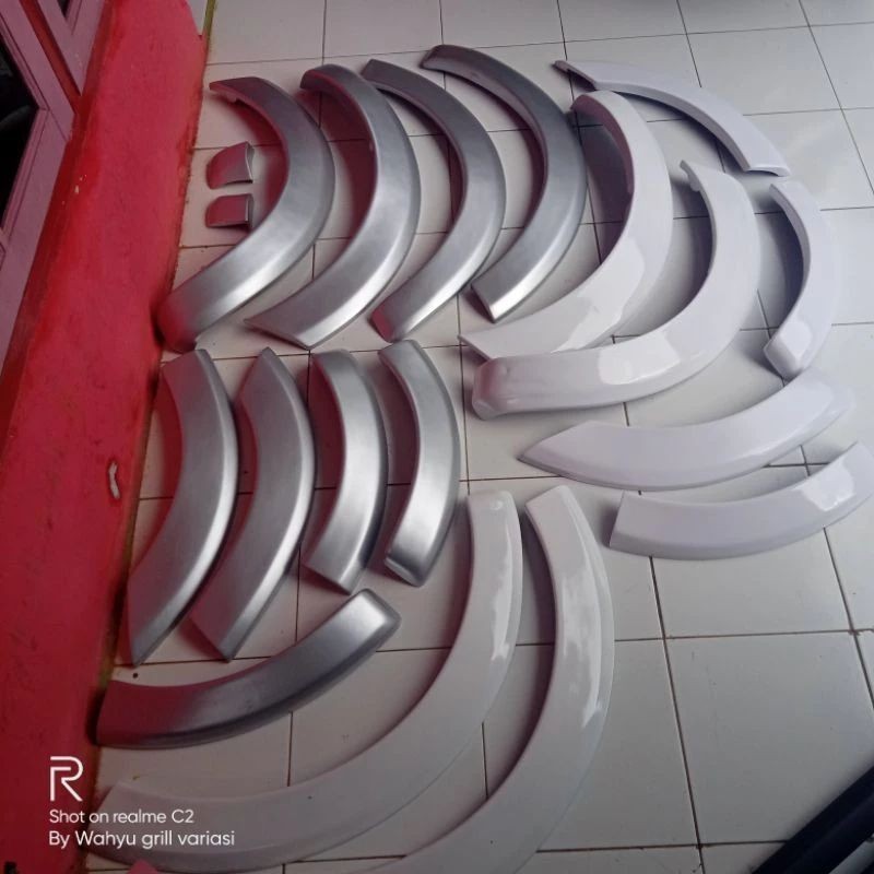 Jual OVER FENDER RUSH TERIOS KONDE MODEL ORI TAHUN 2007-2017 fullset ...