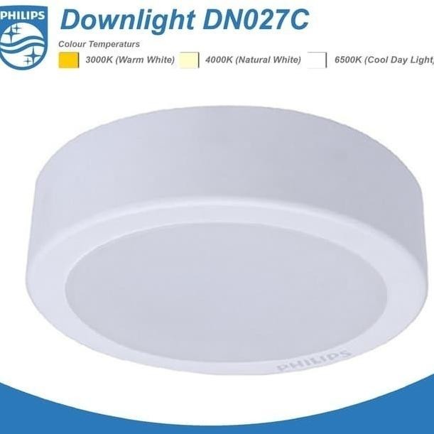 Jual PHILIPS Downlight DN027C G3 LED9 D150 9W Surface Mounted (Outbow) | Shopee Indonesia