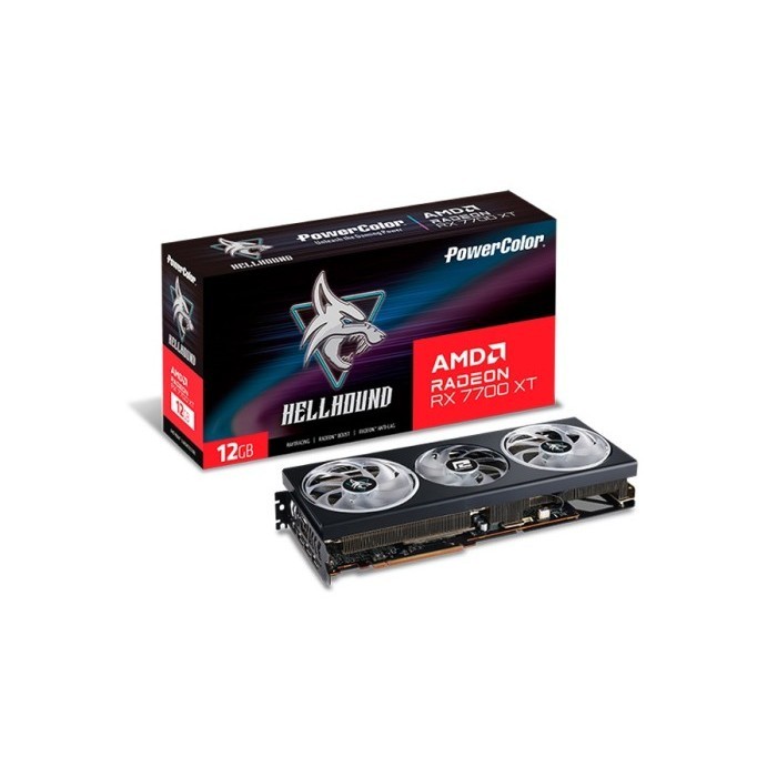 Jual Powercolor Radeon Rx 7700 Xt 12Gb Gddr6 Hellhound | Shopee Indonesia