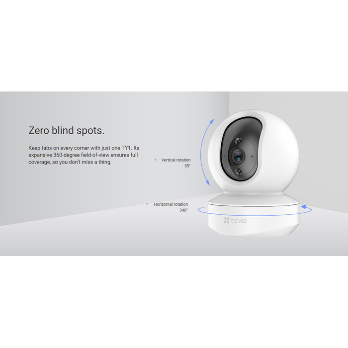 Jual Ezviz Ty1 2Mp Smart Wifi Pan Tilt Ip Camera Cctv Indoor 1080P ...