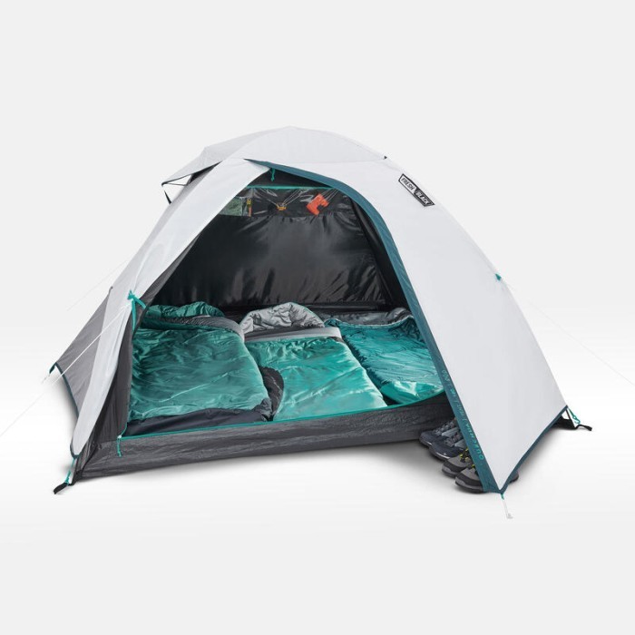 Jual Decathlon Quechua Tenda Mh100 Fresh & Black - 3 Person - 8576111 ...