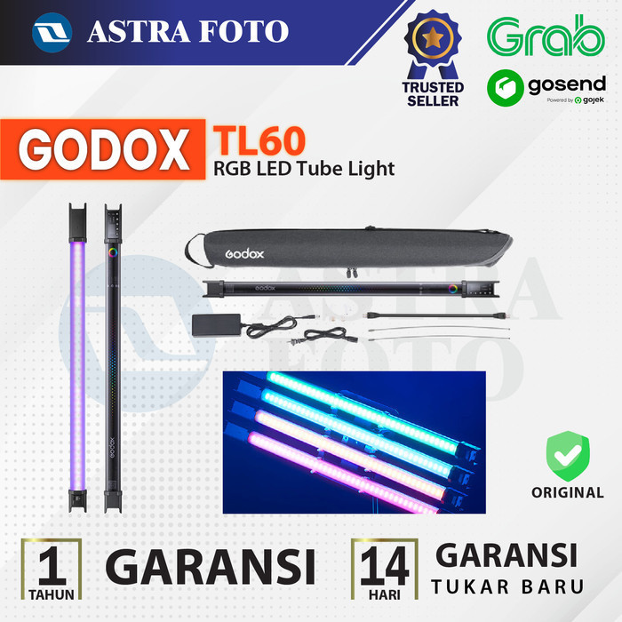 Jual Godox Tl60 Tube Light Rgb Full Color - Godox Tl-60 Tubelight ...