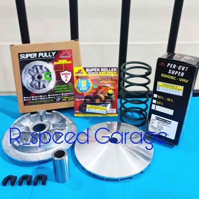 Jual Terbaru Paket Super Pulley Pully Gen 3 Brt Nmax 155 Vva Old 2Dp ...