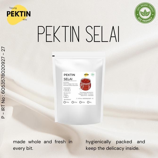 Jual >*>*>*>*] Tepung Pektin Selai Jam Pectin HM Pectin 100 gr | Shopee ...