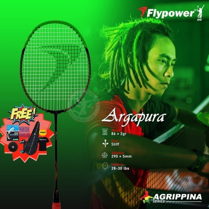 Jual Flypower Argapura / Agrippina Series Raket Badminton Original | Shopee Indonesia