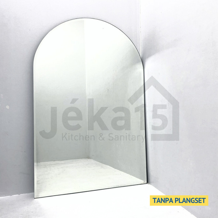 Jual KACA CERMIN Kamar Mandi ASAHI 5ML//KACA UKURAN 40X60 BEVEL ...