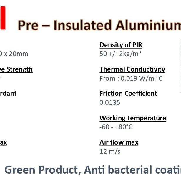 Jual Jual PU Ducting Panel TDI Duct Preinsulated Murah!! | Shopee Indonesia