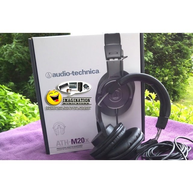 Jual Headphone Audio Technica ATH-M20X / ATH M20X / ATH M 20 X | Shopee ...