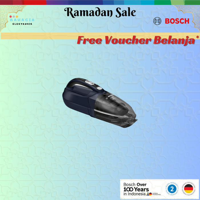 Jual Bosch Bhn20L Rechargeable Vacuum Cleaner Move Lithium 20Vmax Blue ...