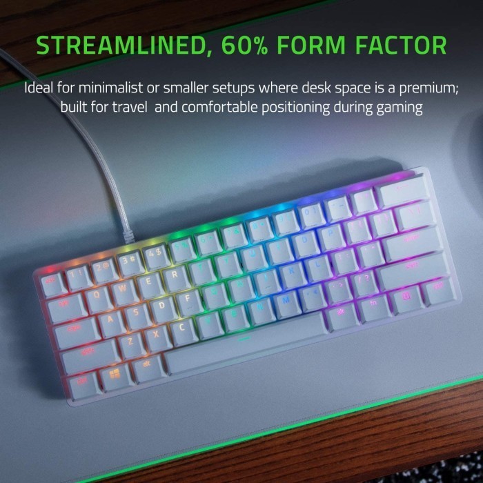 Jual Razer Huntsman Mini Mercury 60% Optical Gaming Keyboard | Shopee ...