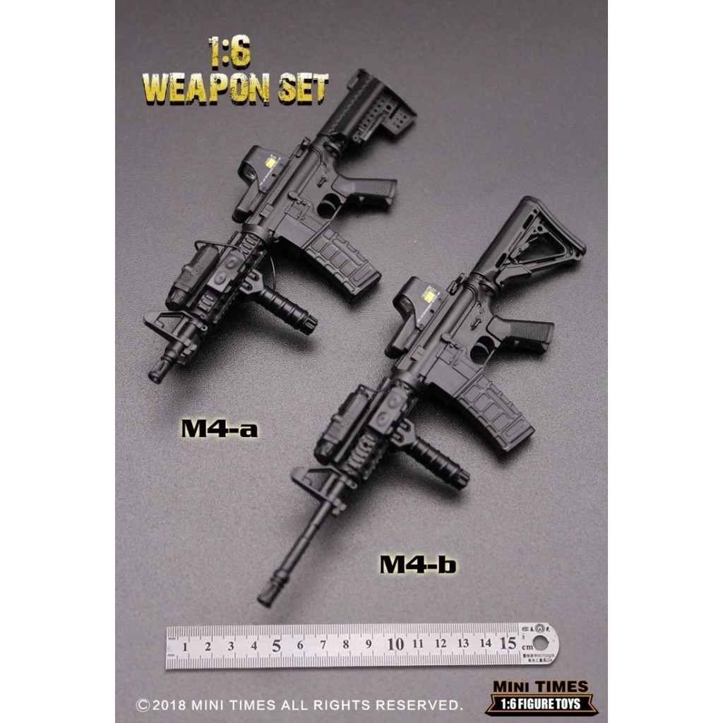 Jual Minitimes Mini HK416 1/6 Scale M4 Assault Rifle Soldier Military ...