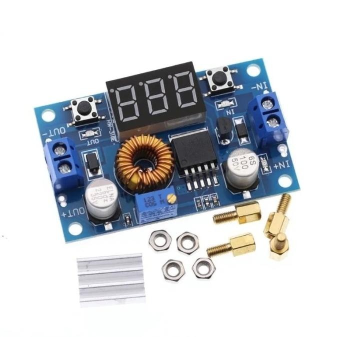 Jual XL4015 DC-DC buck stepdown step down converter 5A adjustable display | Shopee Indonesia