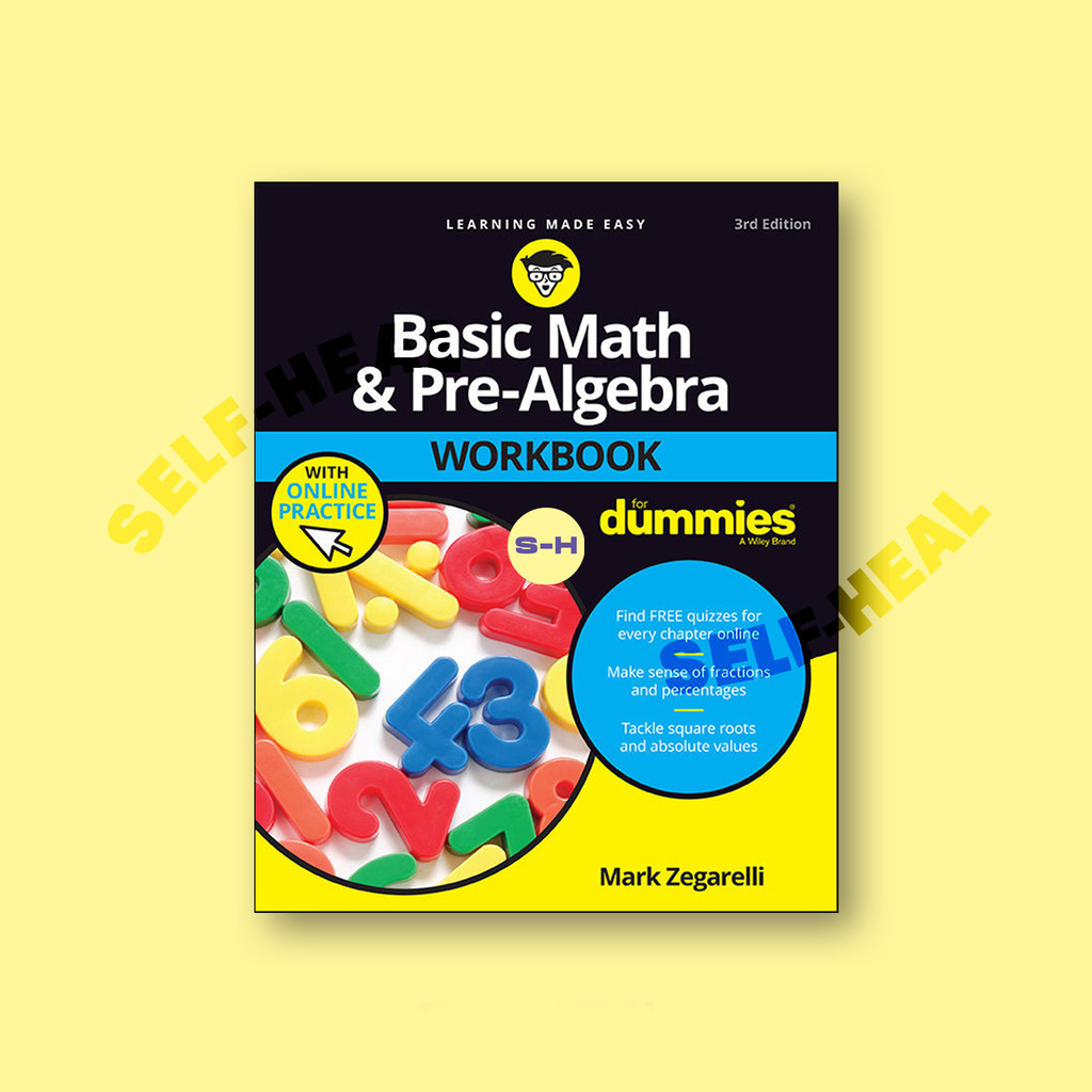 Jual Basic Math and Pre Algebra Workbook For Dummies - Mark Zegarelli | Shopee Indonesia
