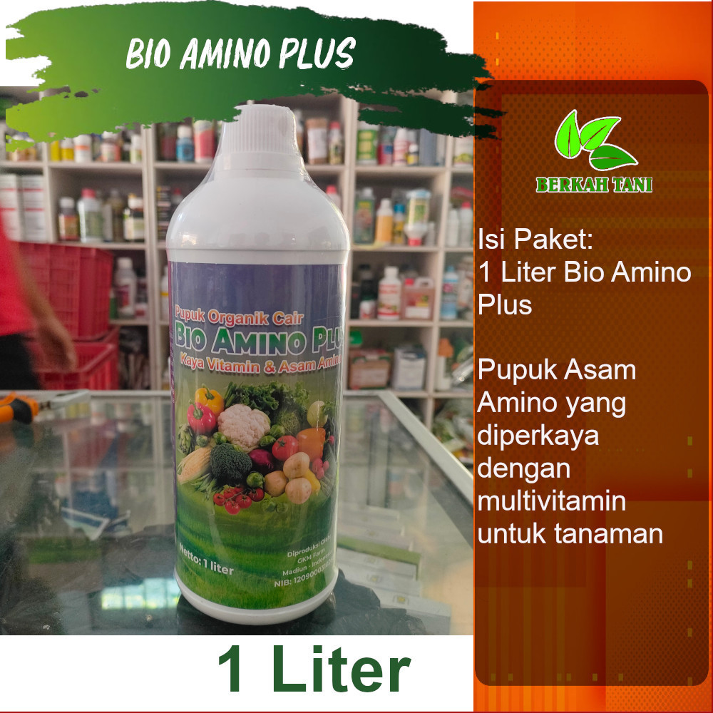 Jual Bio Amino Plus 1 Liter Pupuk Asam Amino Tanaman | Shopee Indonesia