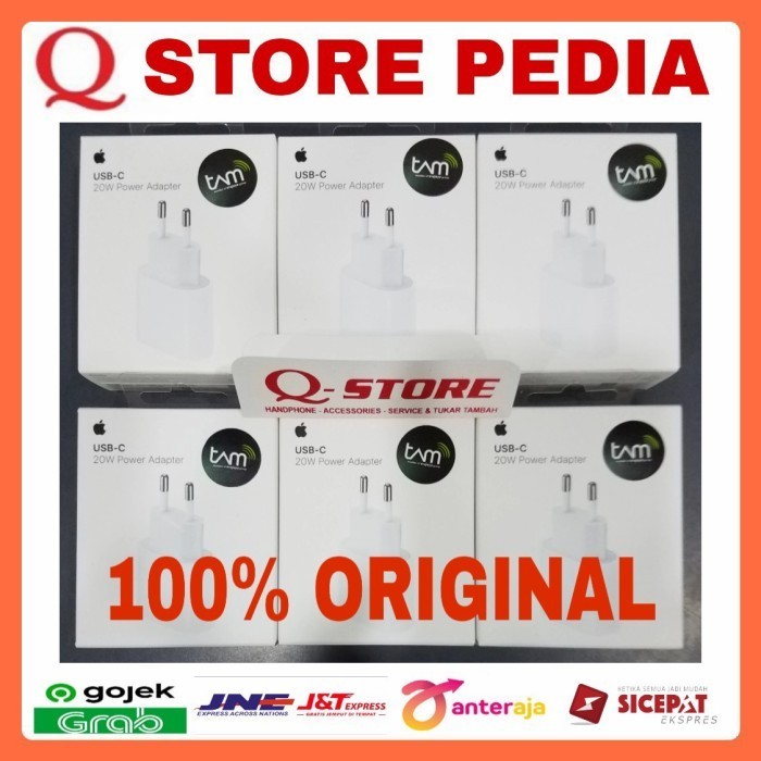 Jual Charge Iphone Power Adapter Usb-C 20W Original | Shopee Indonesia