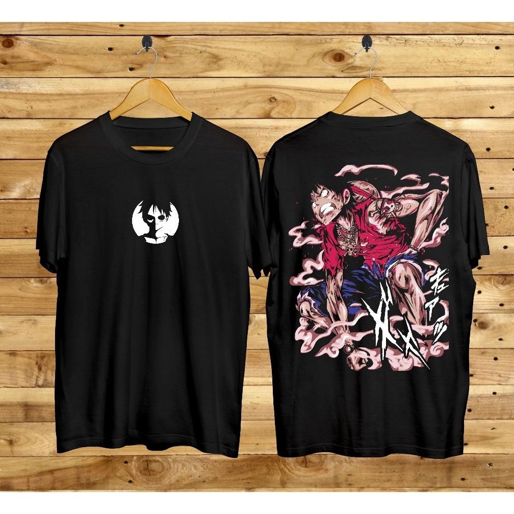 Jual SPECIAL yailaw distro kaos t-shirt ONE PIECE GEAR 5 TANGAN HITAM ...