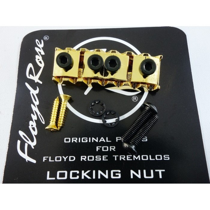 Jual NEW!!! Floyd Rose Original 7-String Locking Nut Gold FR7NRGP ...