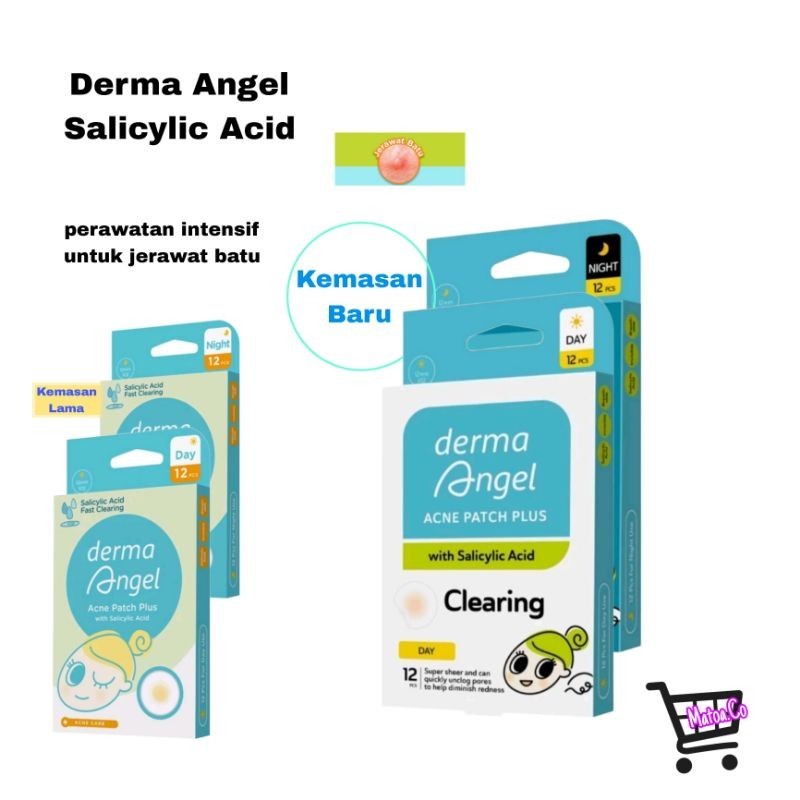 Jual Derma Angel Acne Patch Plus With Salicylic Acid | Shopee Indonesia