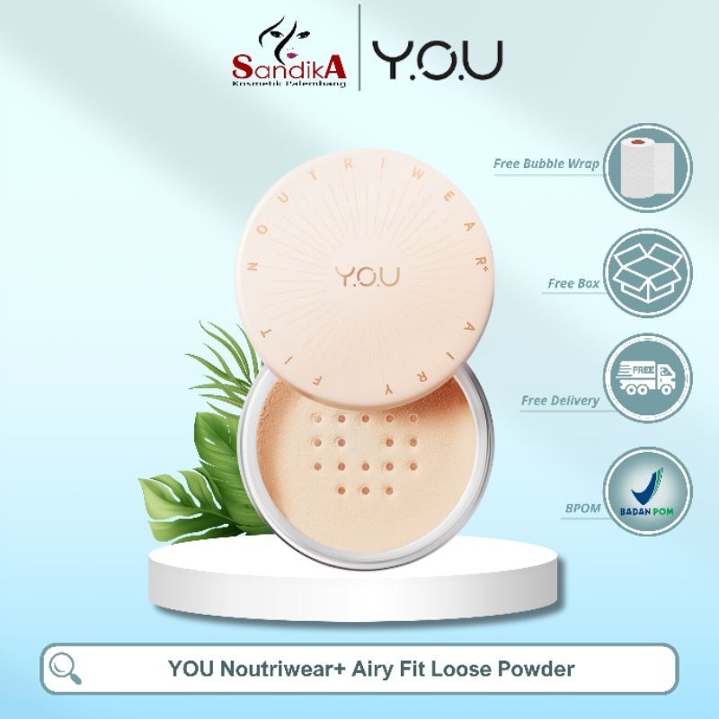 Jual You Noutriwear+ Airy Fit Loose Powder | Shopee Indonesia