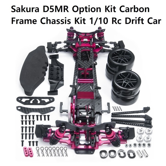 Jual Sakura D5MR Option Kit Carbon Frame Chassis Kit 1/10 Rc Drift Car ...