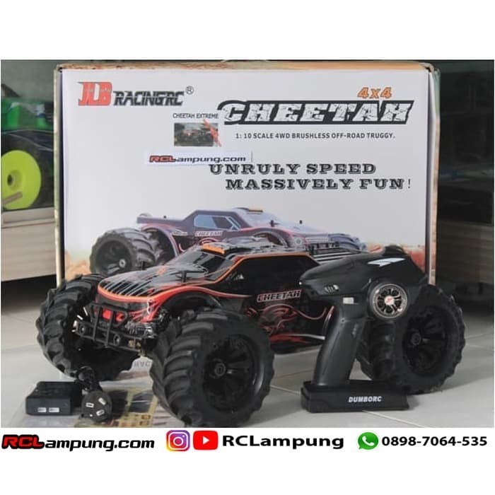 Jual JLB Racing Cheetah 1/10 RTR Brushless Monster Truck Extreme ...