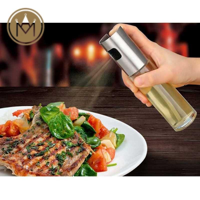 Jual Botol Minyak Spray Olive Oil BBQ Food 100ml - HEA-1075 | Shopee ...