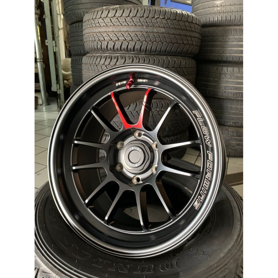 Jual Velg Lenso Venom 5 Limited Edition R18 6x139 Matt Black Flow Forming | Shopee Indonesia