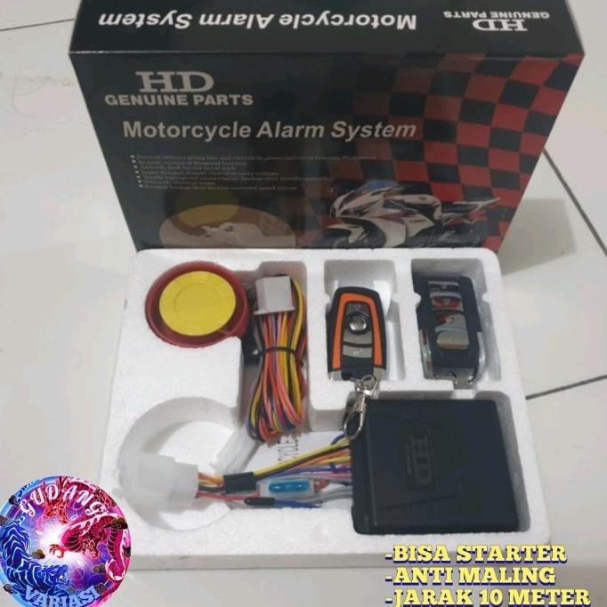 Jual ALARM SYSTEM MOTOR REMOT MOTOR HD | Shopee Indonesia