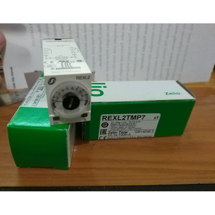 Jual New Zelio Time Relay Rexl2Tmp7 Schneider Terbaik | Shopee Indonesia