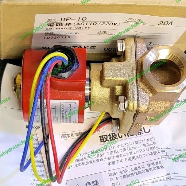 Jual Solenoid Valve Yoshitake Dp10 20A " 110V/220V Ac //Dp-10 20A | Shopee Indonesia