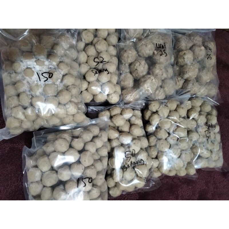 Jual Bakso Mjk halus enak isi 50 pcs | Shopee Indonesia