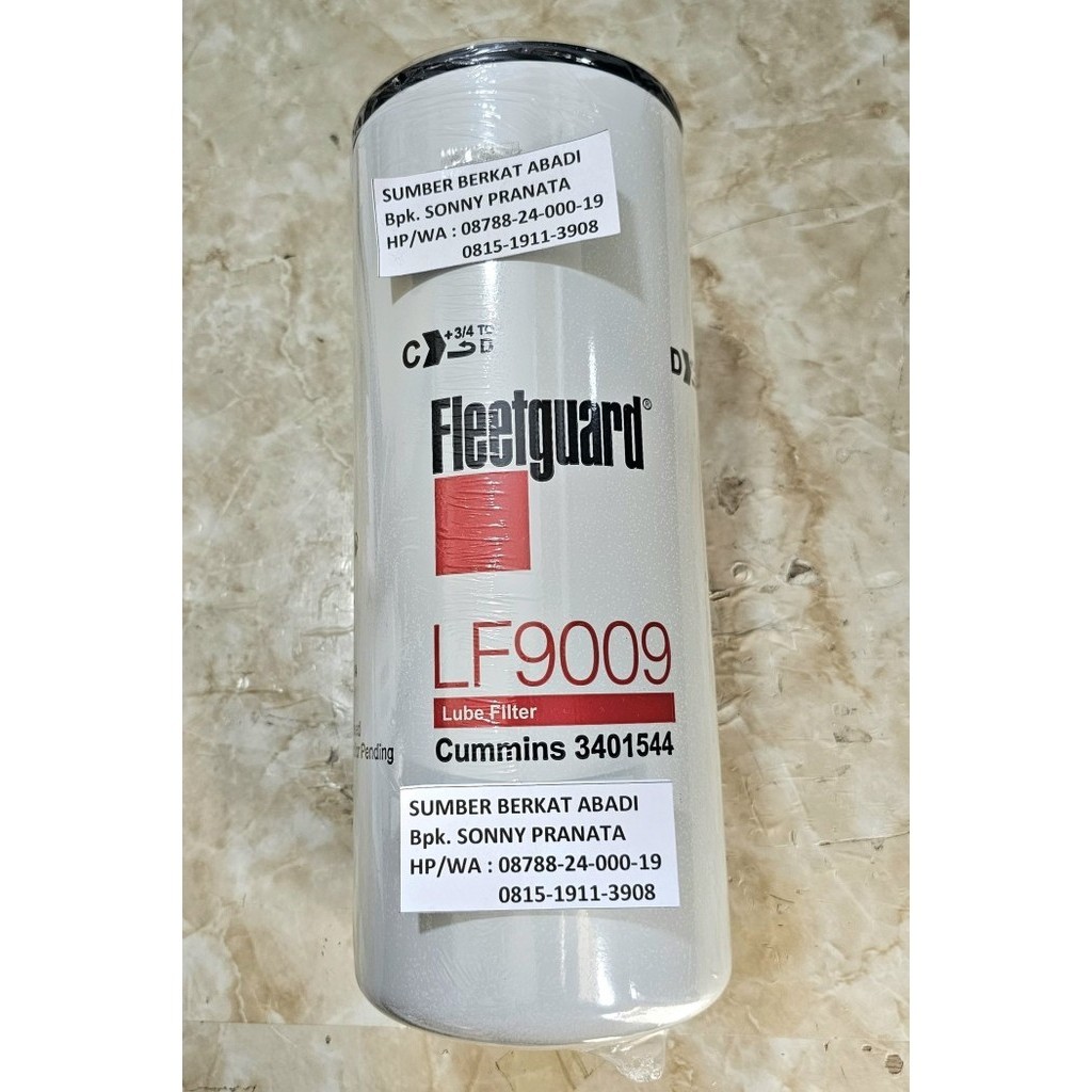 Jual Masih! Fleetguard Lf9009 Lf-9009 Lf 9009 Lube Filter Cummins ...